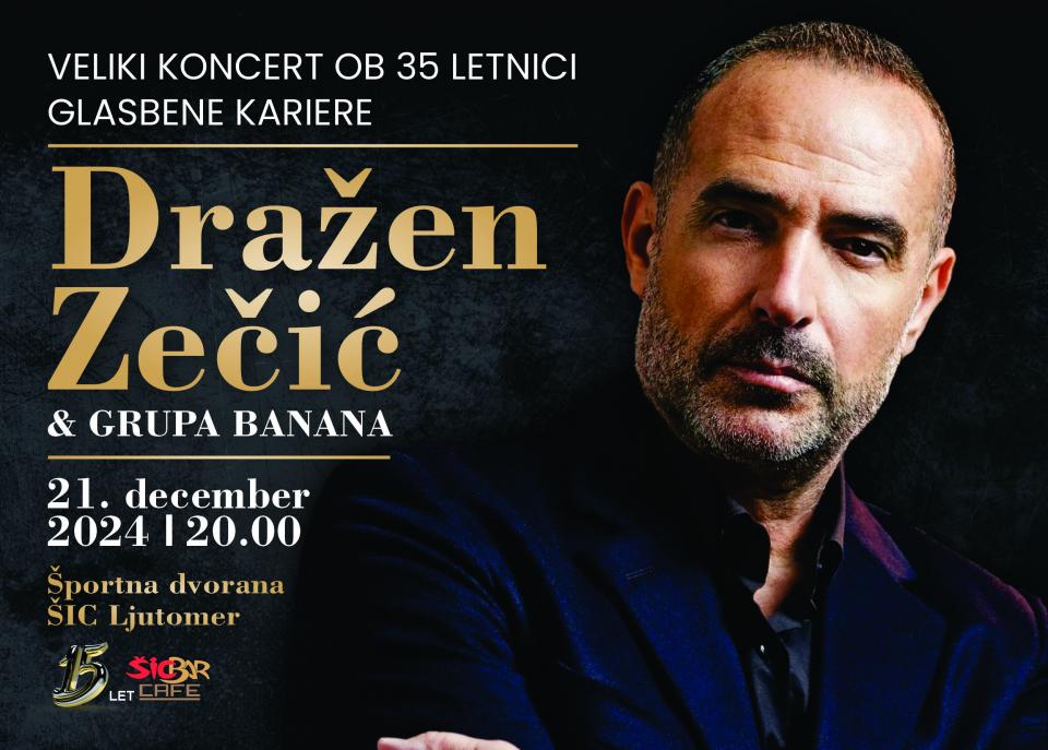 Koncert Dražen Zečić - Pomurec.com
