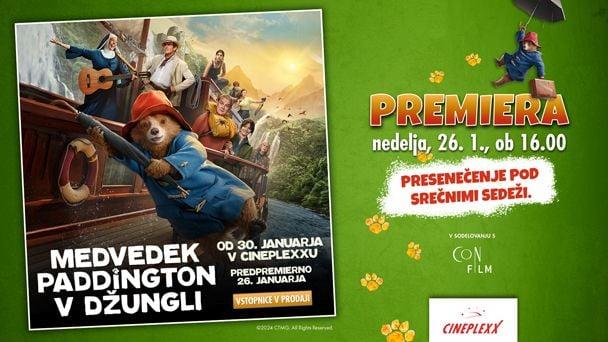 PREMIERA: MEDVEDEK PADDINGTON V DŽUNGLI - Pomurec.com