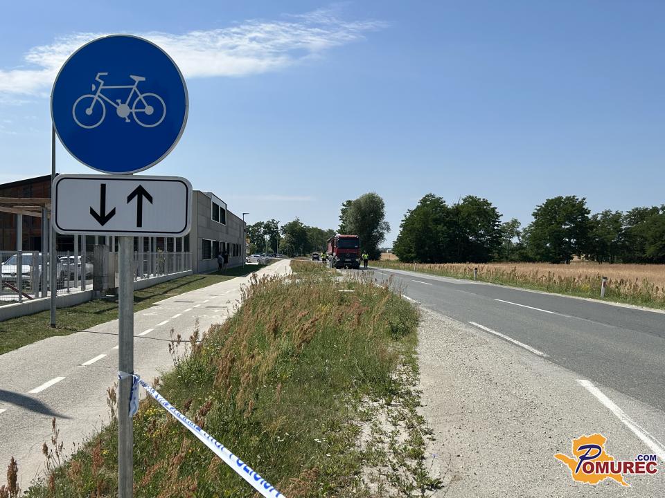 FOTO: Huda prometna nesreča zaprla Bakovsko ulico – ena oseba naj bi umrla - Pomurec.com