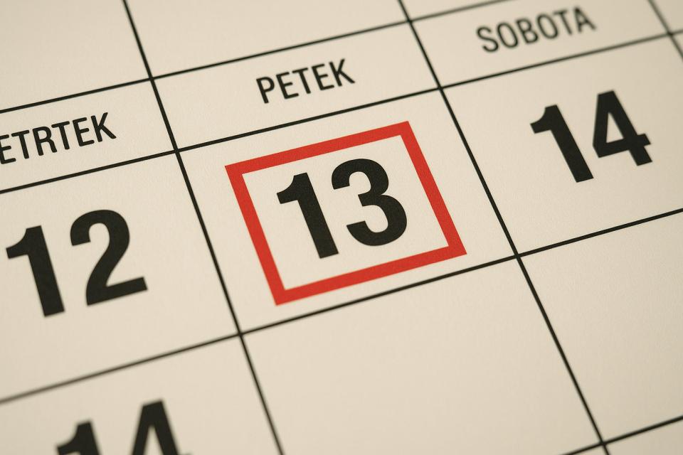 Petek 13. – Dan nesreče ali zgolj vraževerje? - Pomurec.com