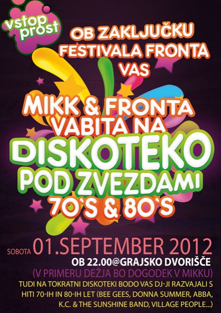 **MIKKOVA DISKOTEKA 70'S & 80'S** - Pomurec.com